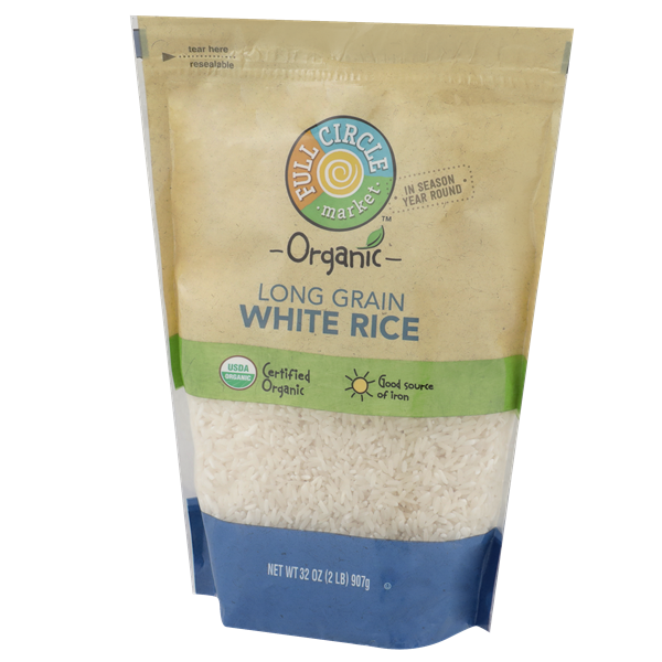 Organic White Rice Nutrition Facts at Dennis Marquis blog