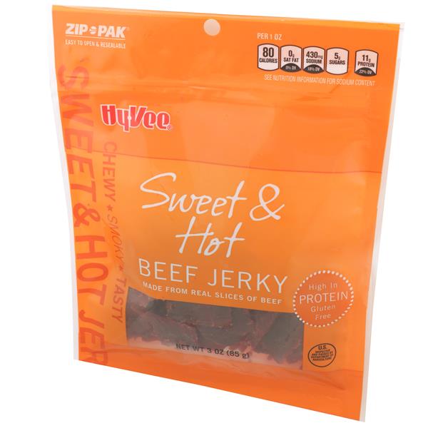Hy Vee Sweet And Hot Beef Jerky Hy Vee Aisles Online Grocery Shopping